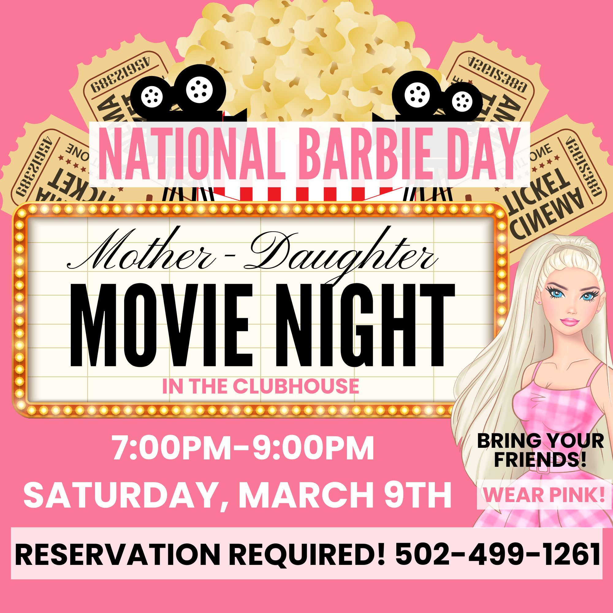 Barbie Movie Night – Wildwood Country Club