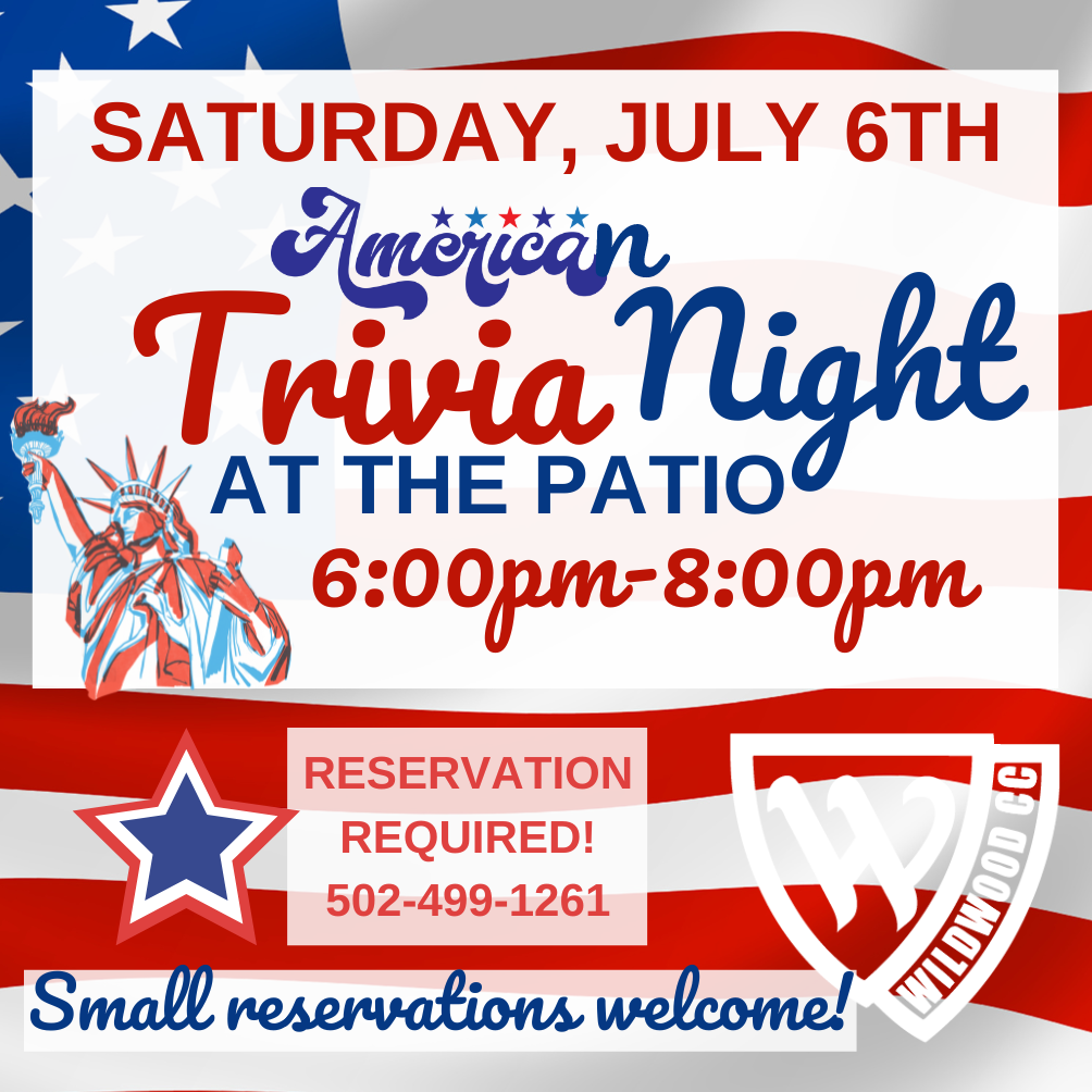 American Trivia Night – Wildwood Country Club