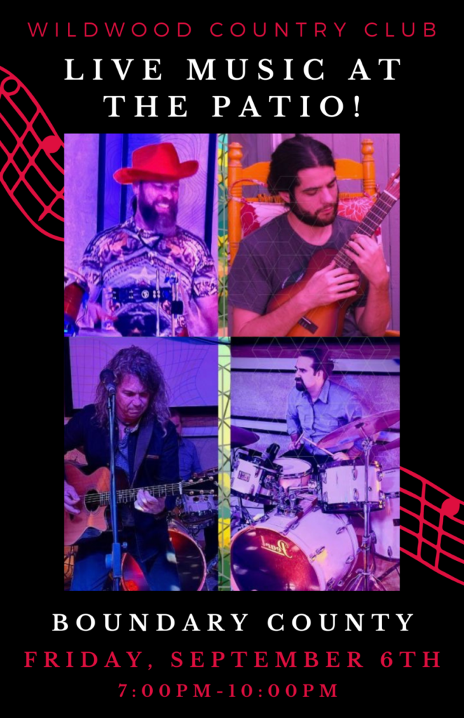 Live Music: Boundary County – Wildwood Country Club